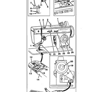 Singer 2404 Merritt Sewing Machine Instruction Manual - User Manual ...