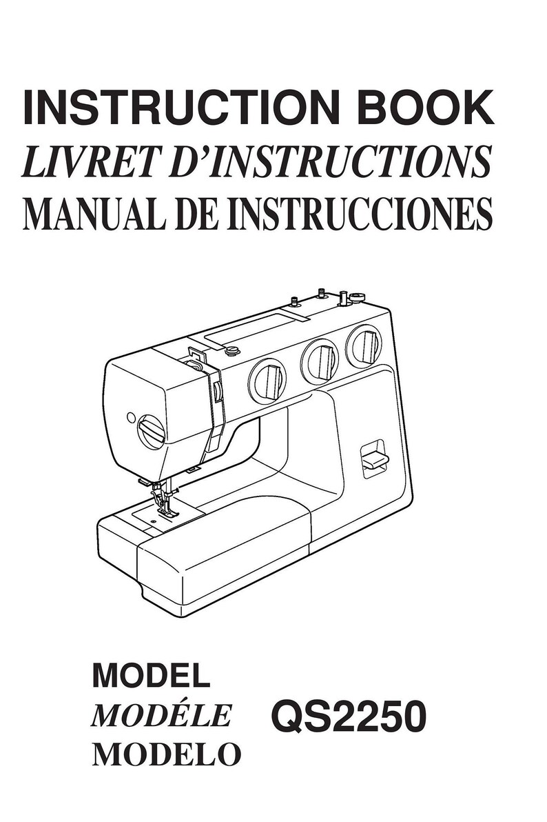 Janome QS2250 Sewing Machine Instruction Manual (PDF) - Etsy