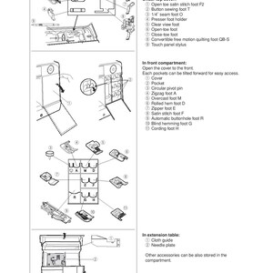 Elna Excellence 760 Sewing Machine Instruction Manual - Etsy