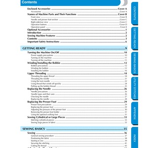 Brother NX200 Sewing Machine Instruction Manual - User Manual ...
