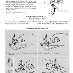 Singer Singer 6106 Sewing Machine Instruction Manual - User Manual ...