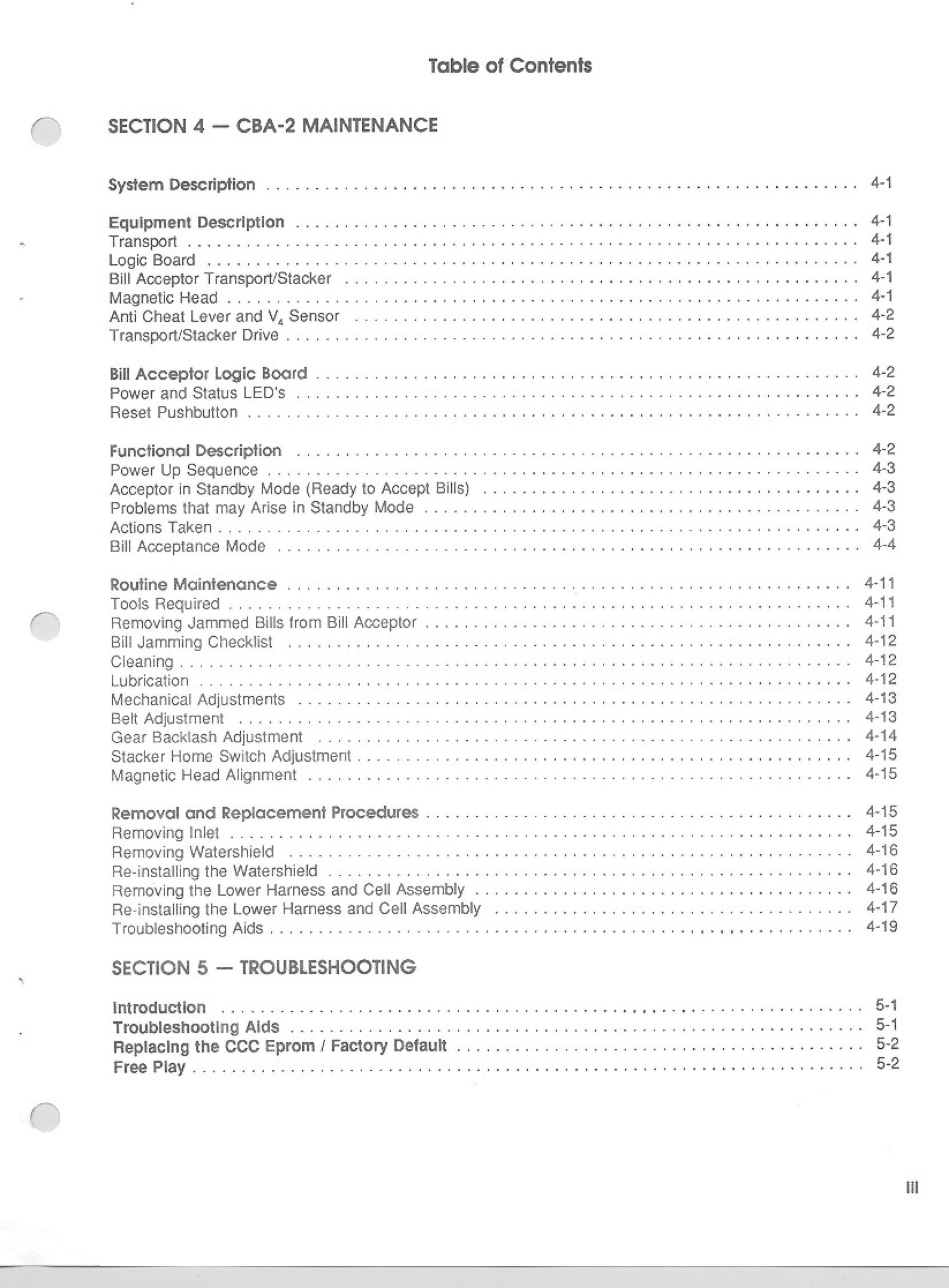 ROWE - CD-100C - Laser Star 4 - VOLUME 2 - Service Manual - User Manual ...