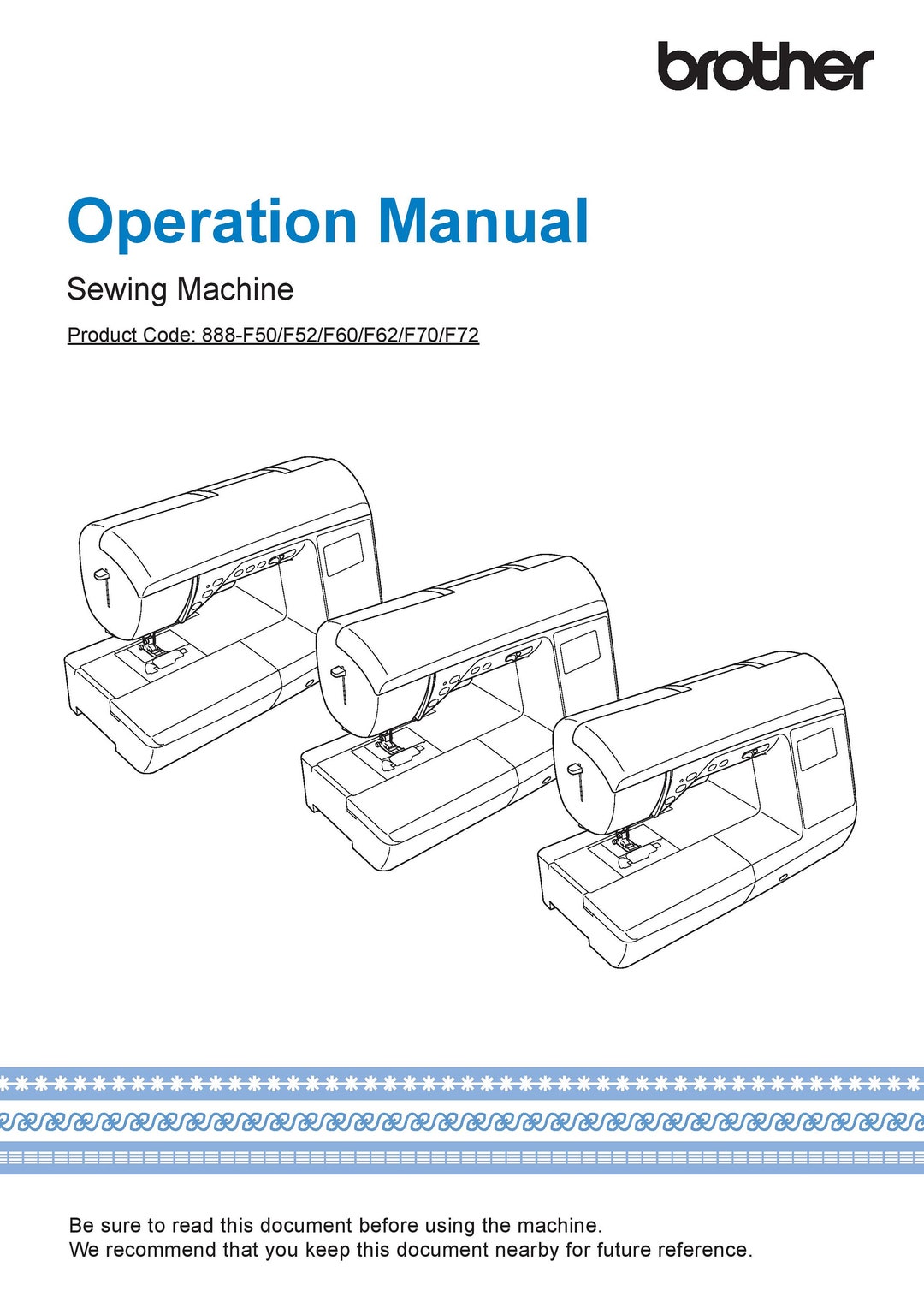 Brother PS700 Sewing Machine Instruction Manual - User Guide - Etsy