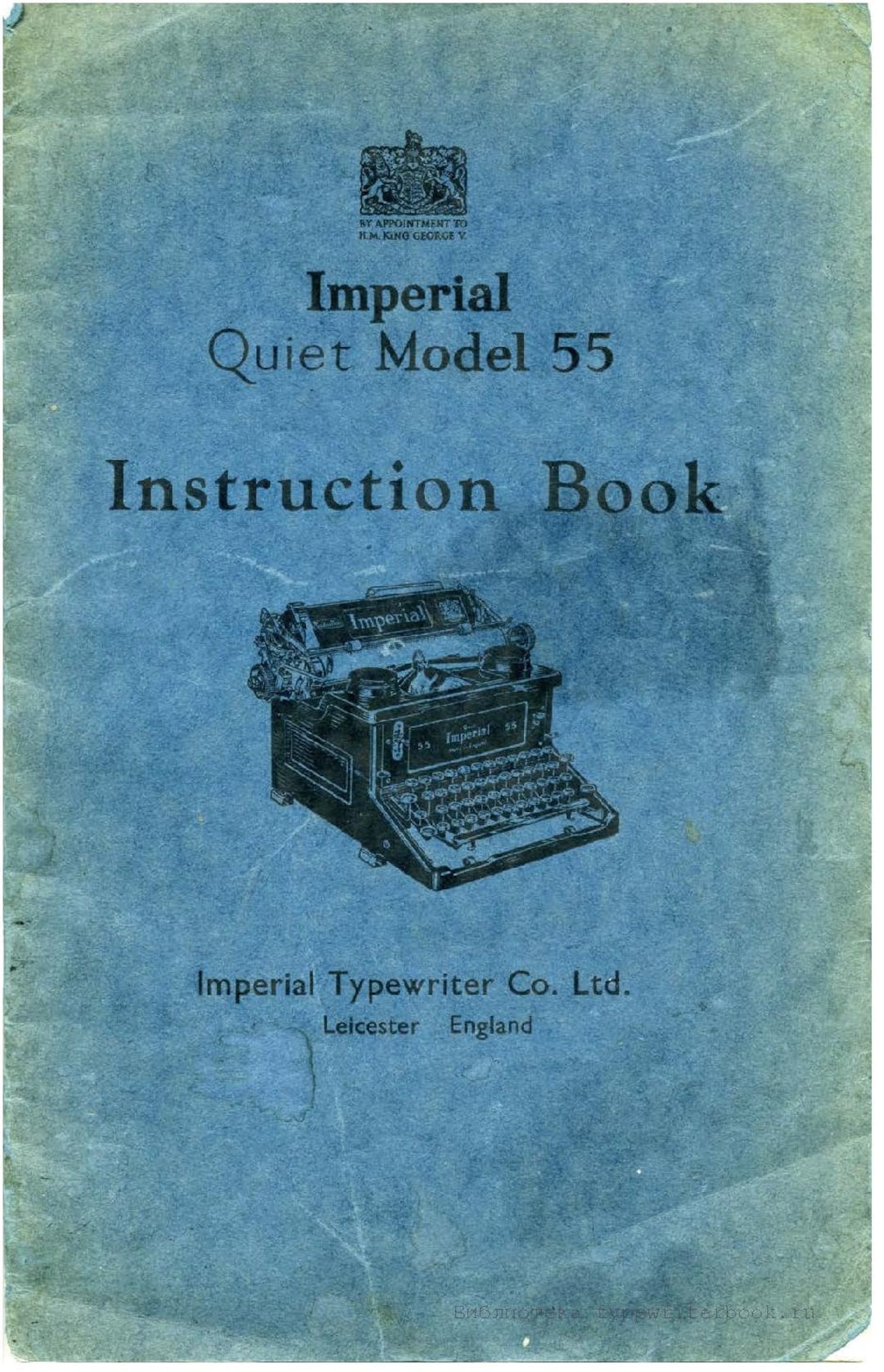 Imperial Quiet 55 Typewriter Instruction Manual (digital Download) - Etsy