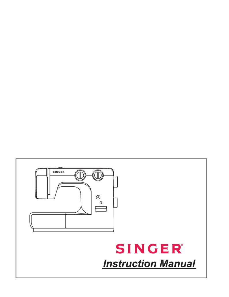 Singer 1120 1130 Sewing Machine Instruction Manual User - Etsy Australia