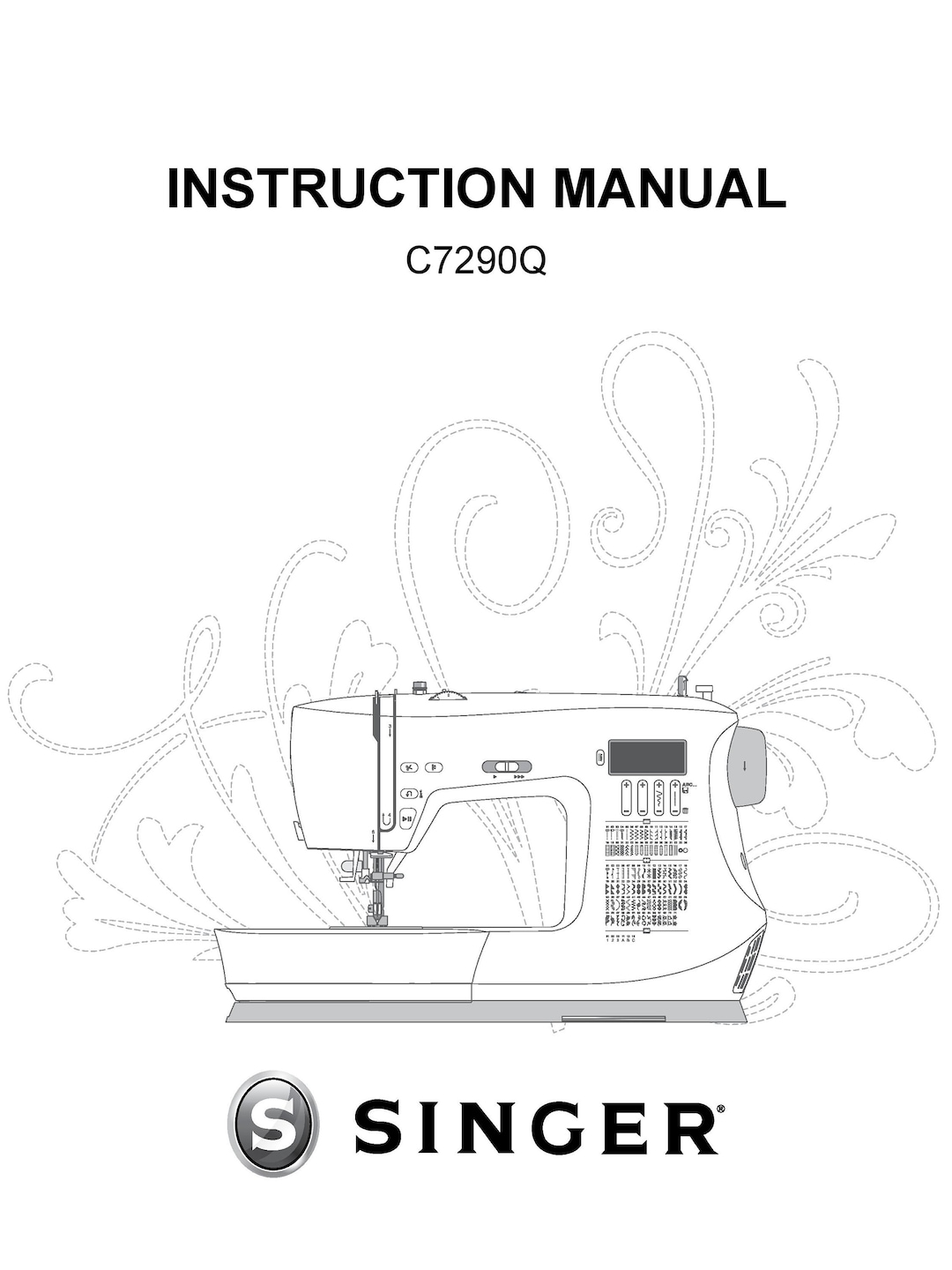 Singer C7290Q Sewing Machine Instruction Manual (PDF) - Etsy
