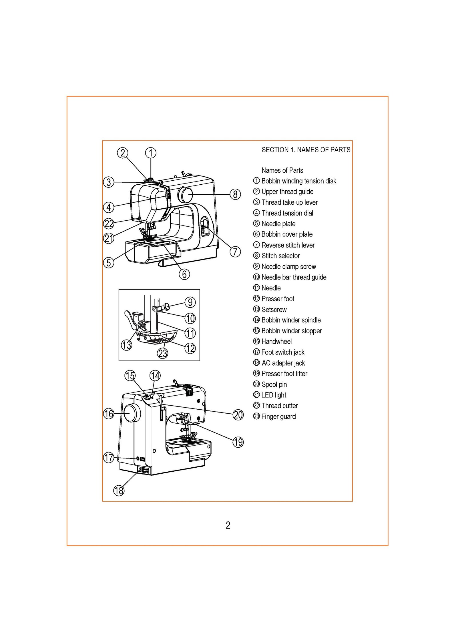 Singer M1000 - M1005 Sewing Machine Instruction Manual (PDF) - Etsy