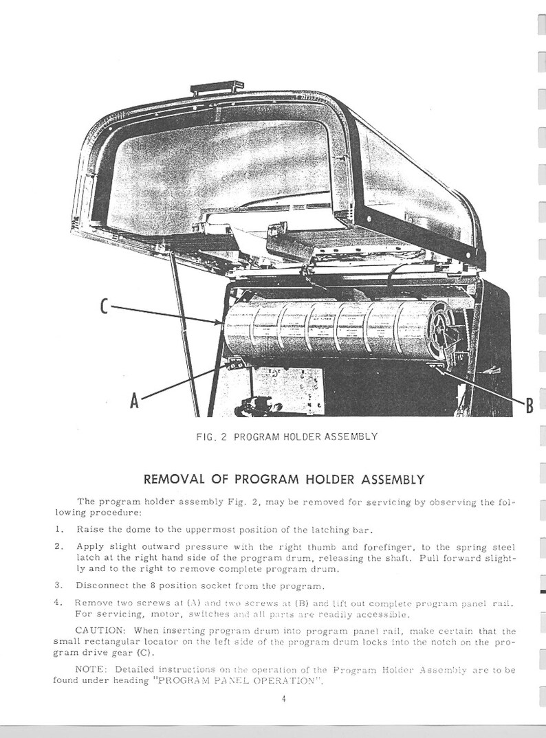 Rock-ola 1475 Service Manual: Wiring Diagram & Parts List - Etsy