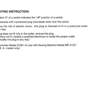 Janome ME 4123 Sewing Machine Instruction Manual (PDF) - Etsy