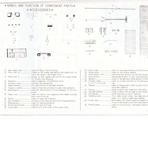 Singer 327 - 329 Memo-matic Knitting Machine Instruction Manual - User ...