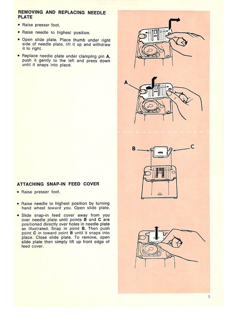 Singer 7102 7101 Sewing Machine Instruction Manual User Manual Complete ...