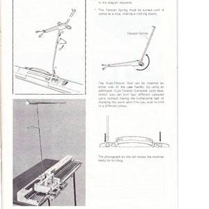 Singer 327 - 329 Memo-matic Knitting Machine Instruction Manual - User ...