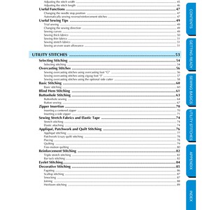 Brother NX200 Sewing Machine Instruction Manual - User Manual ...