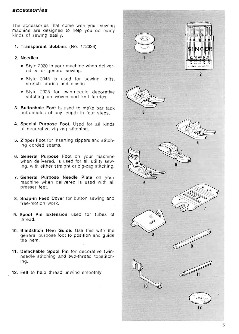 Singer Singer 6106 Sewing Machine Instruction Manual User Manual ...