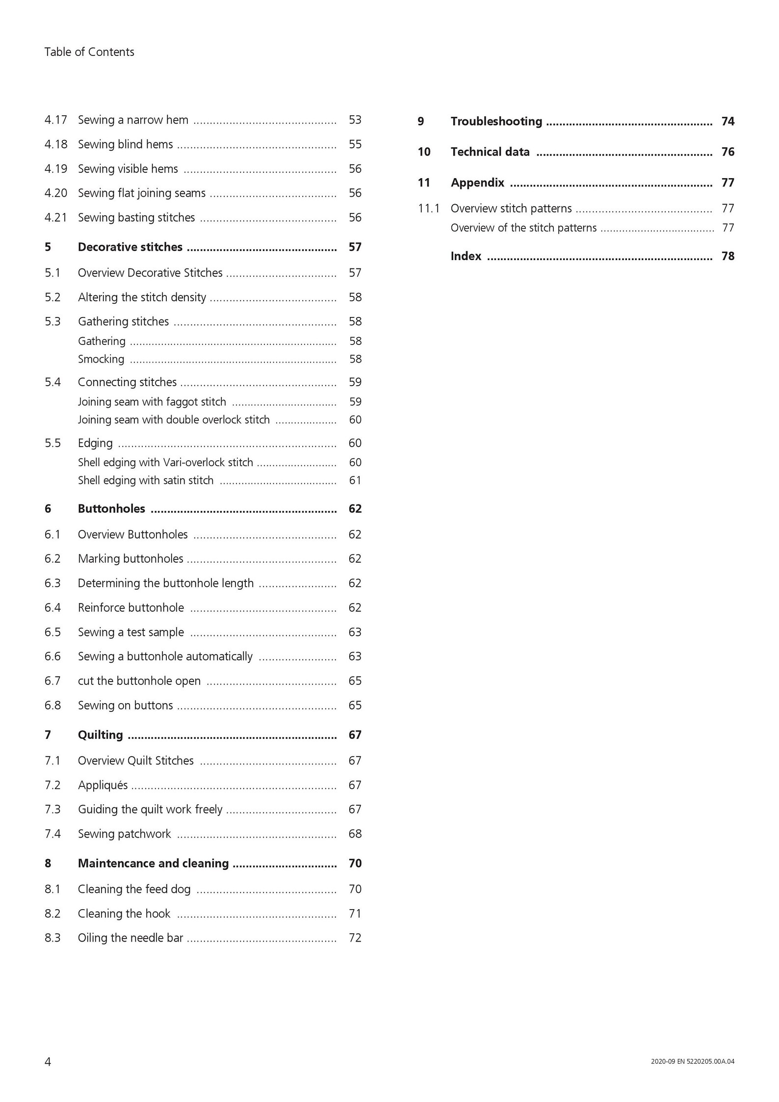 Bernette B05 Academy Sewing Machine Instruction Manual User - Etsy
