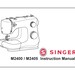 Singer M2400 - M2405 Sewing Machine Instruction Manual (PDF) - Etsy
