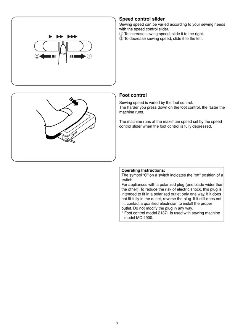 Janome 4900 Memory Craft Sewing Machine Instruction Manual (PDF) - Etsy
