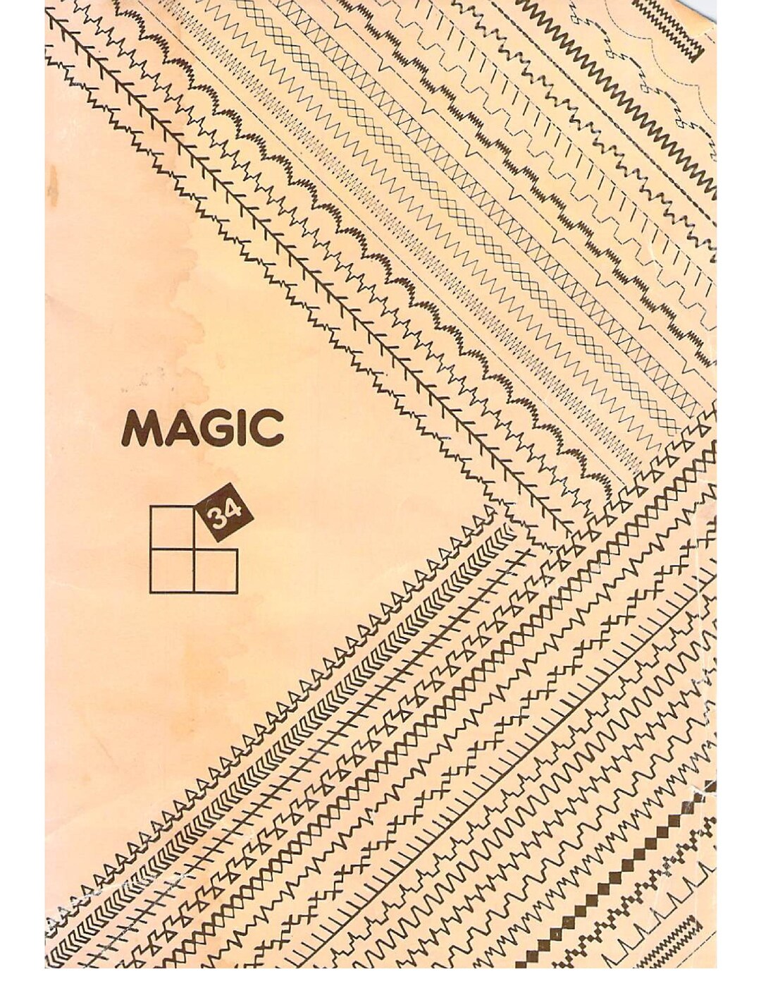 Singer 8134-8234 Magic Sewing Machine Instruction Manual (PDF Download ...