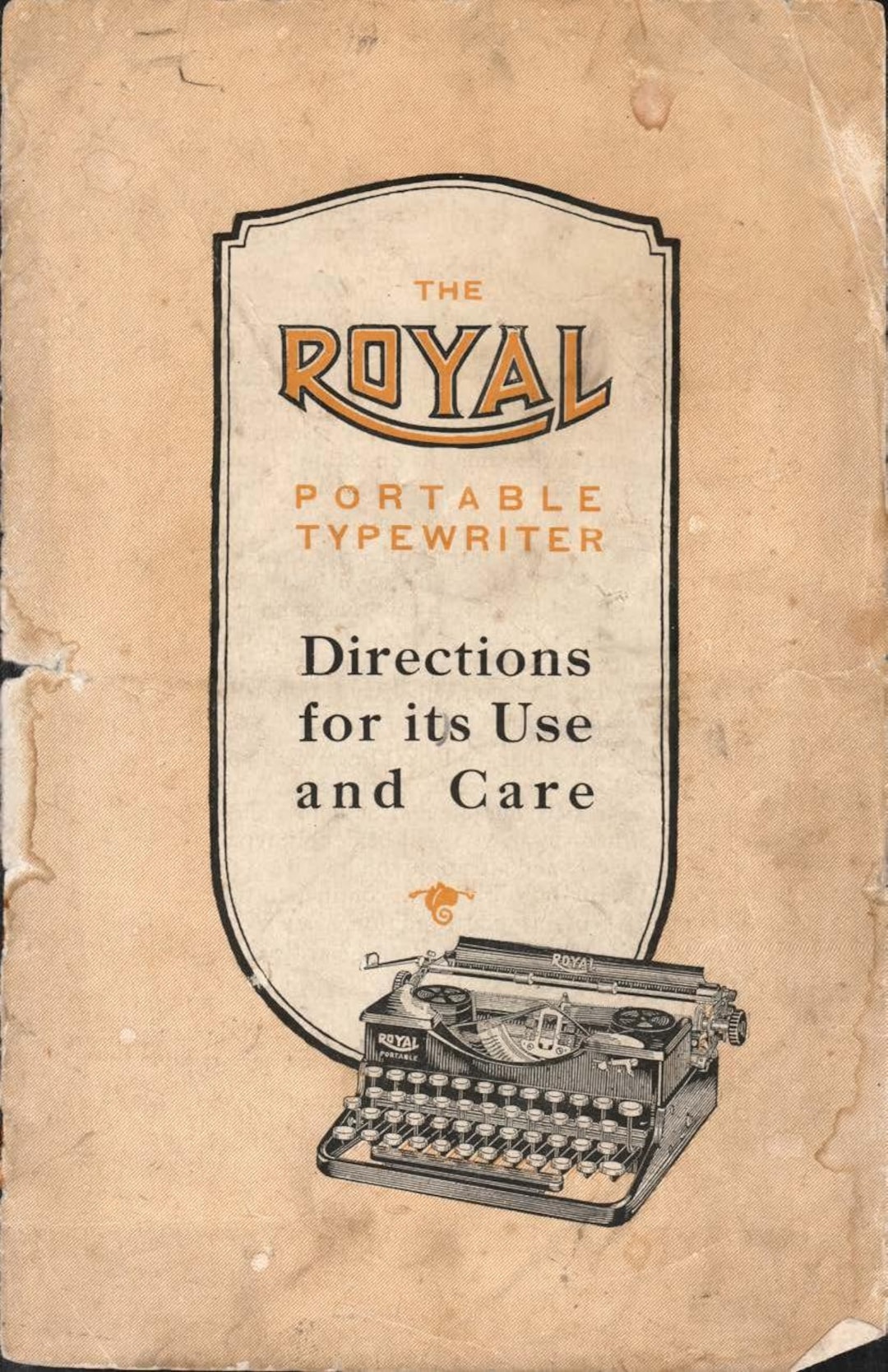 Royal P 1926 Typewriter Instruction Manual - User Guide (digital PDF ...
