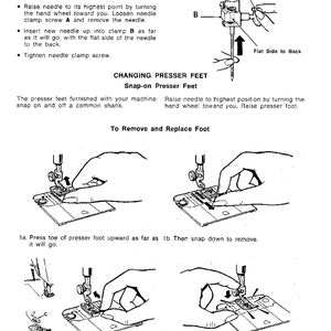 Singer 7105 Sewing Machine Instruction Manual - User Manual - Complete ...