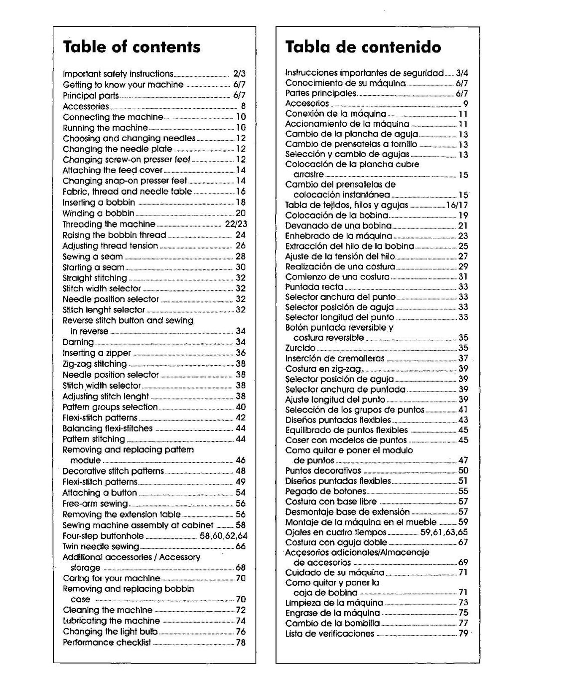 Singer 5040-5050 Sewing Machine Instruction Manual (PDF) - Etsy