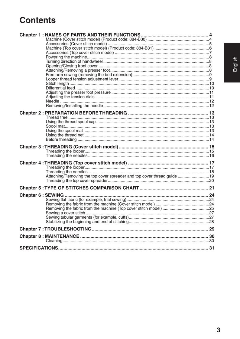 Brother CV3440 Sewing Machine Instruction Manual User Manual Complete ...