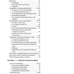 Janome 5700 Memory Craft Sewing Machine Instruction Manual (PDF) - Etsy