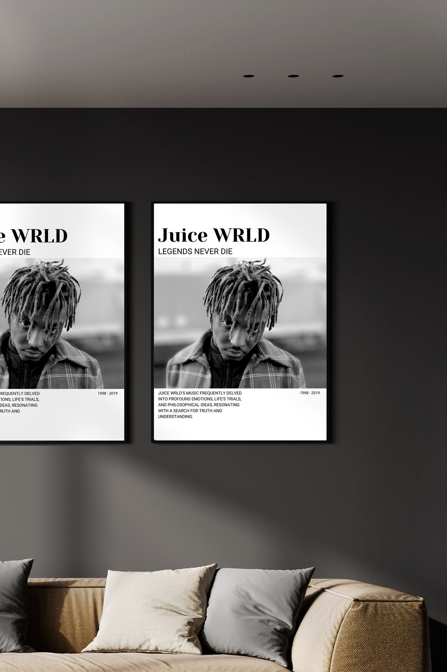 Juice Wrld Poster Juice Wrld Wall Art Juice Wrld Digital Etsy Uk
