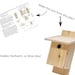 Bird Nest Box Plan | Chickadee/nuthatch/wren Nesting Box Plan | Bird ...
