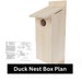 Bird Nest Box Plan | Purple Martin Nest Colony Box DIY | Eight-chamber ...