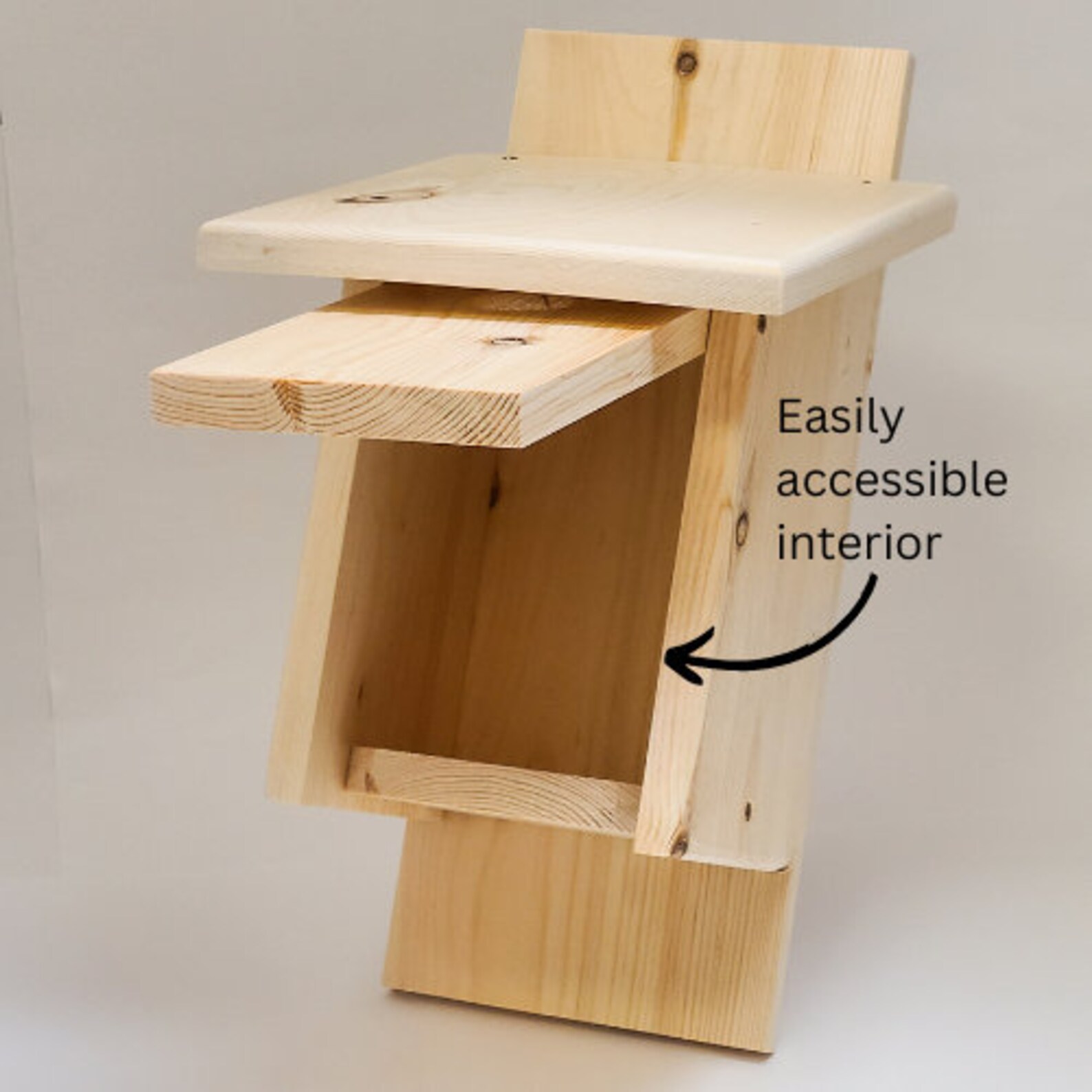 Bird Nest Box | Chickadee/nuthatch/wren Nest Box | Bird Nesting House ...