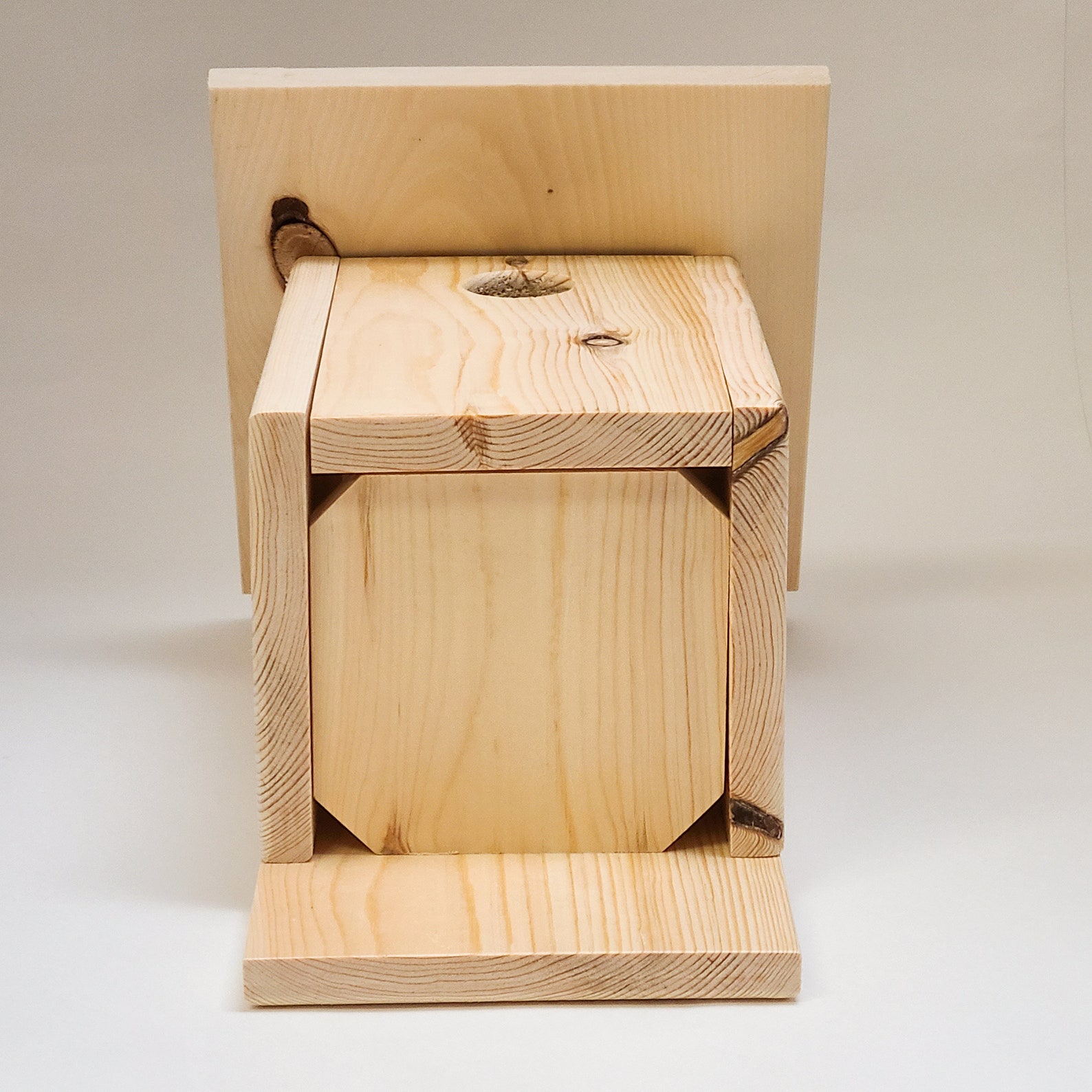 Bird Nest Box Plan | Chickadee/nuthatch/wren Nesting Box Plan | Bird ...