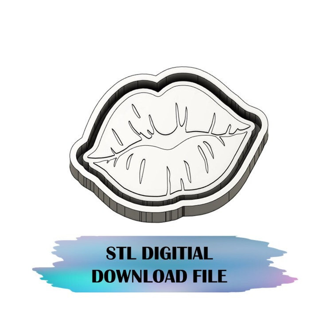 Lips Mold Housing STL File - Etsy