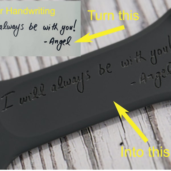 Handwriting Band - Etsy