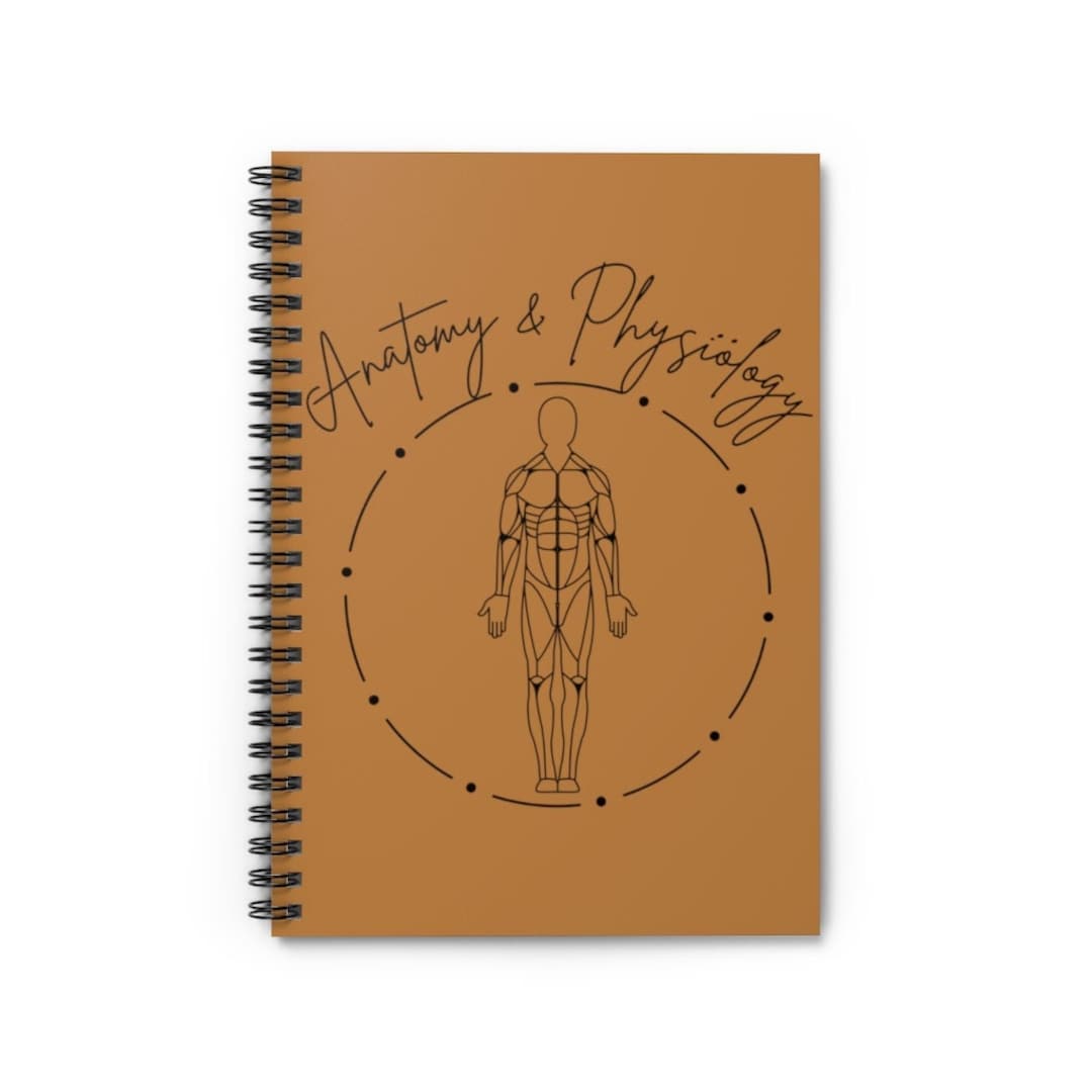 Anatomy and Physiology Notebook, School Notebook, Bioscience, Back to ...
