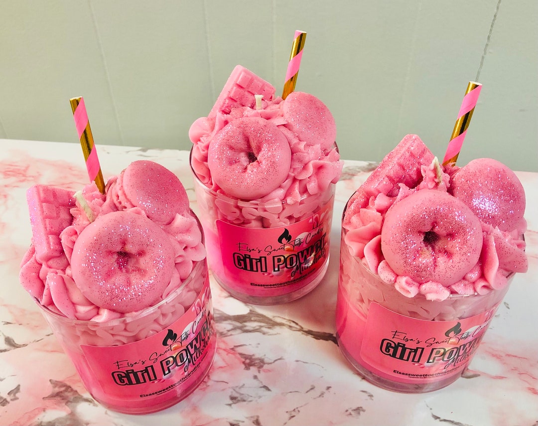 Girl Power Milkshake/gift/realistic Food - Etsy