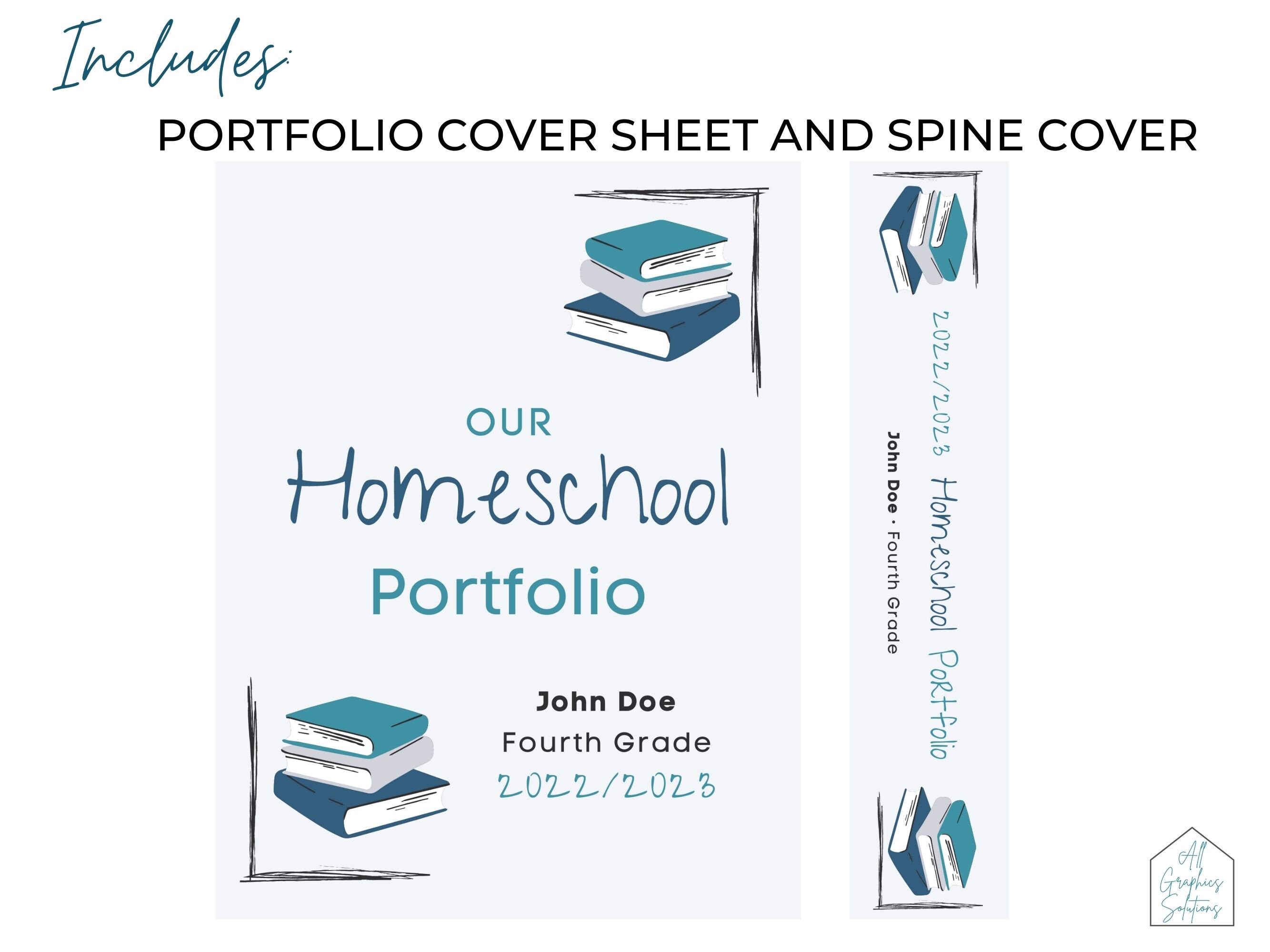 Customizable Homeschool Portfolio Logs and Records - Etsy
