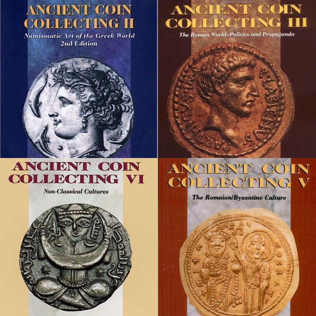 Ancient Coin Collecting II.-VI. Digital Catalogs Books 4PCS MIX ...