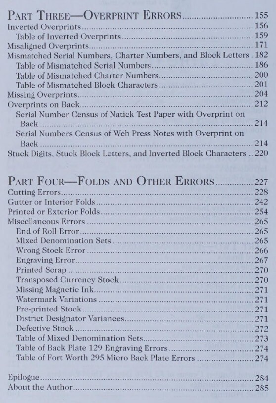 United States Paper Money Errors Catalog 3rd Edition Digital Book - Etsy