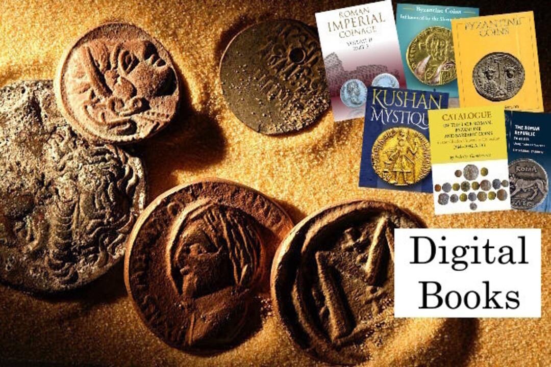 98PCS Ancient World Roman Greek Byzantine Etc. Coin Digital Books ...