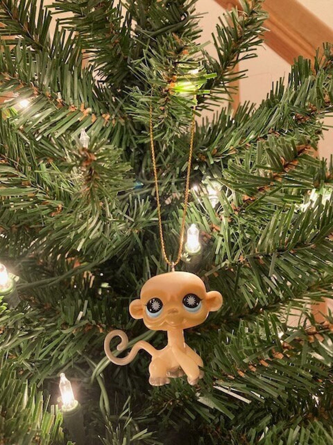 Littlest Pet Shop Monkey Ornament Handmade - Etsy