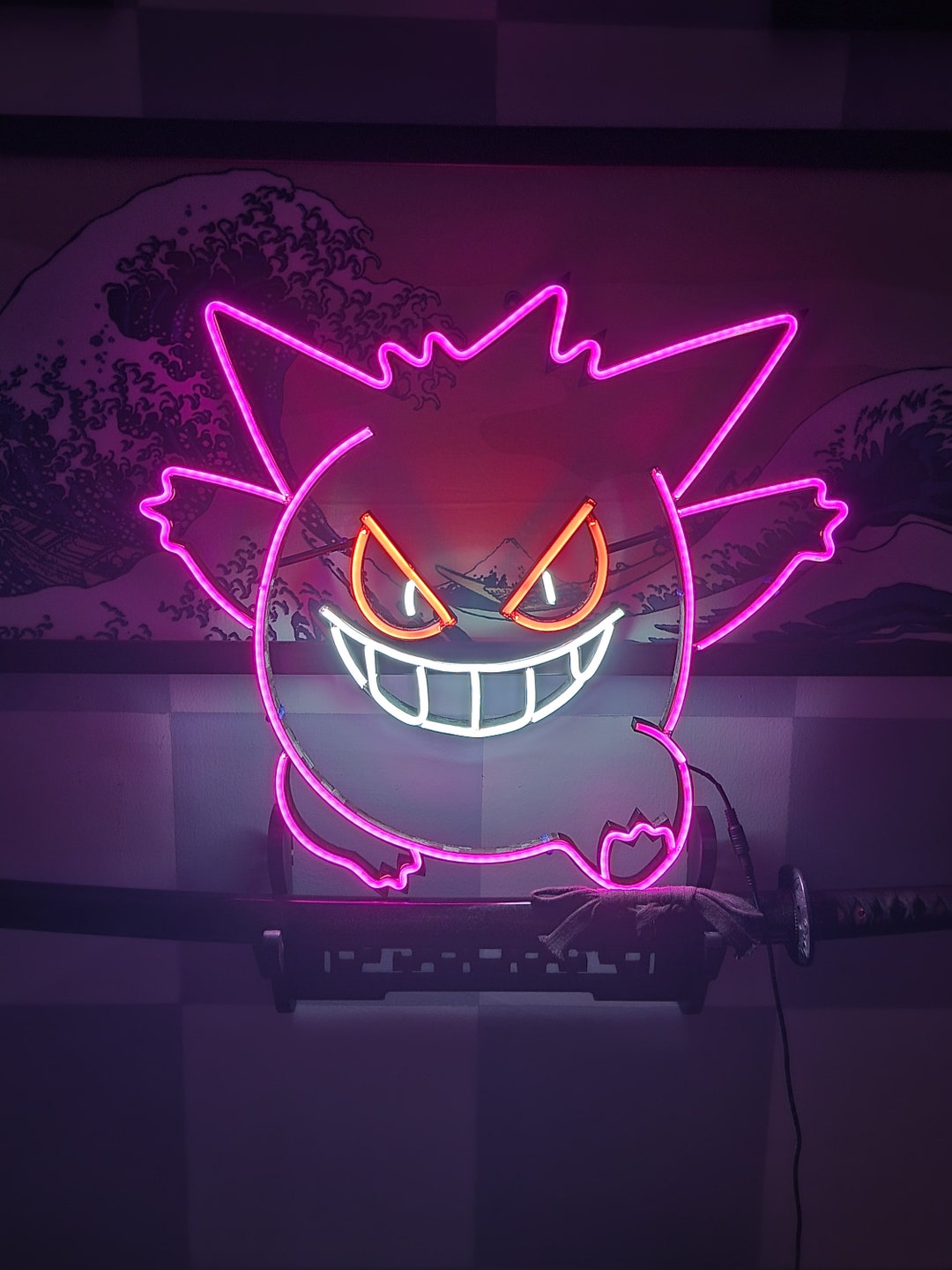 Pokemon Gengar Neon LED Sign - Etsy