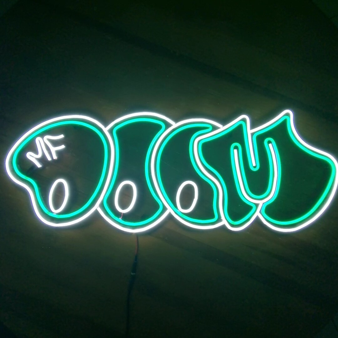 MF DOOM Neon LED Sign - Etsy
