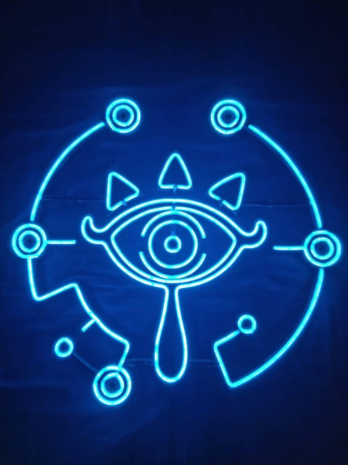 Zelda Sheikah Crest Neon LED Sign - Etsy
