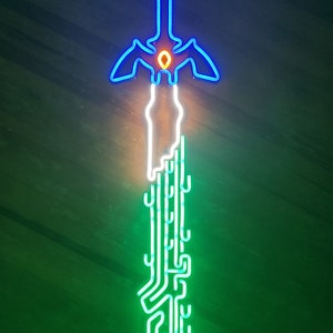 Zelda Master Sword Neon LED Sign - Etsy