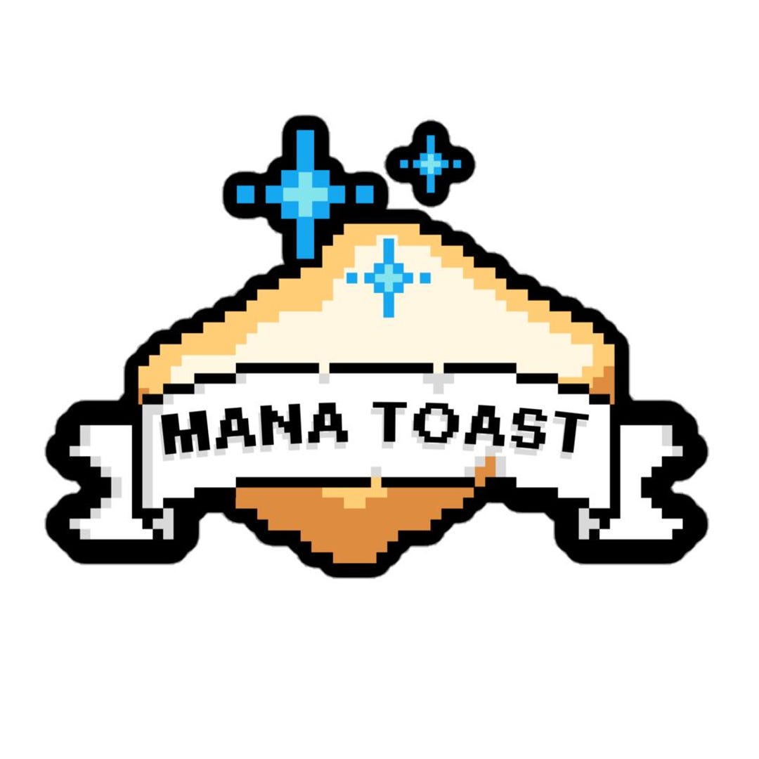Dungeon Crawler Carl Inspired Sticker - Mana Toast - It's Toast. It ...