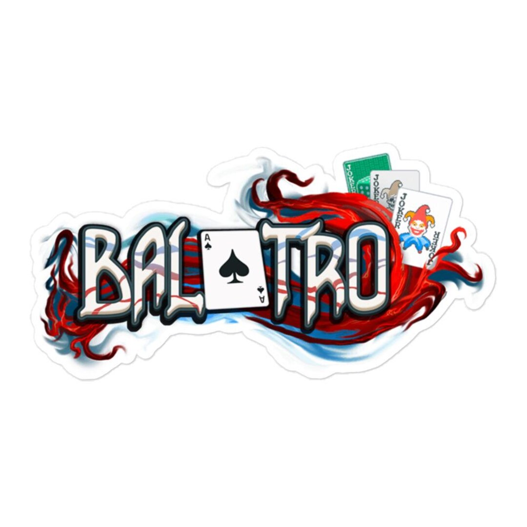 Balatro Video Game Bubble-free Stickers Game of the Year - Etsy