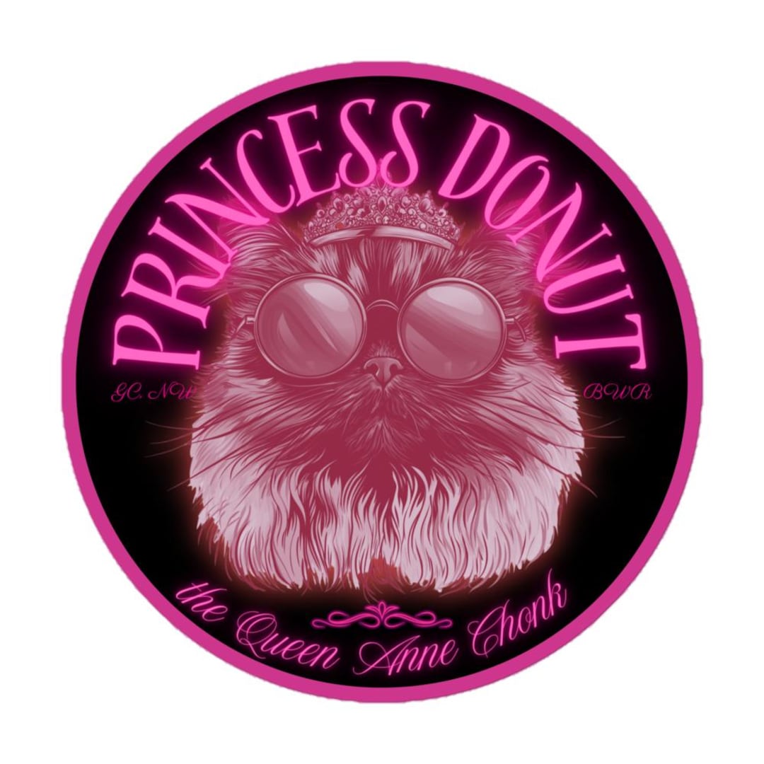 Dungeon Crawler Carl Inspired Sticker - Princess Donut - Queen Anne ...