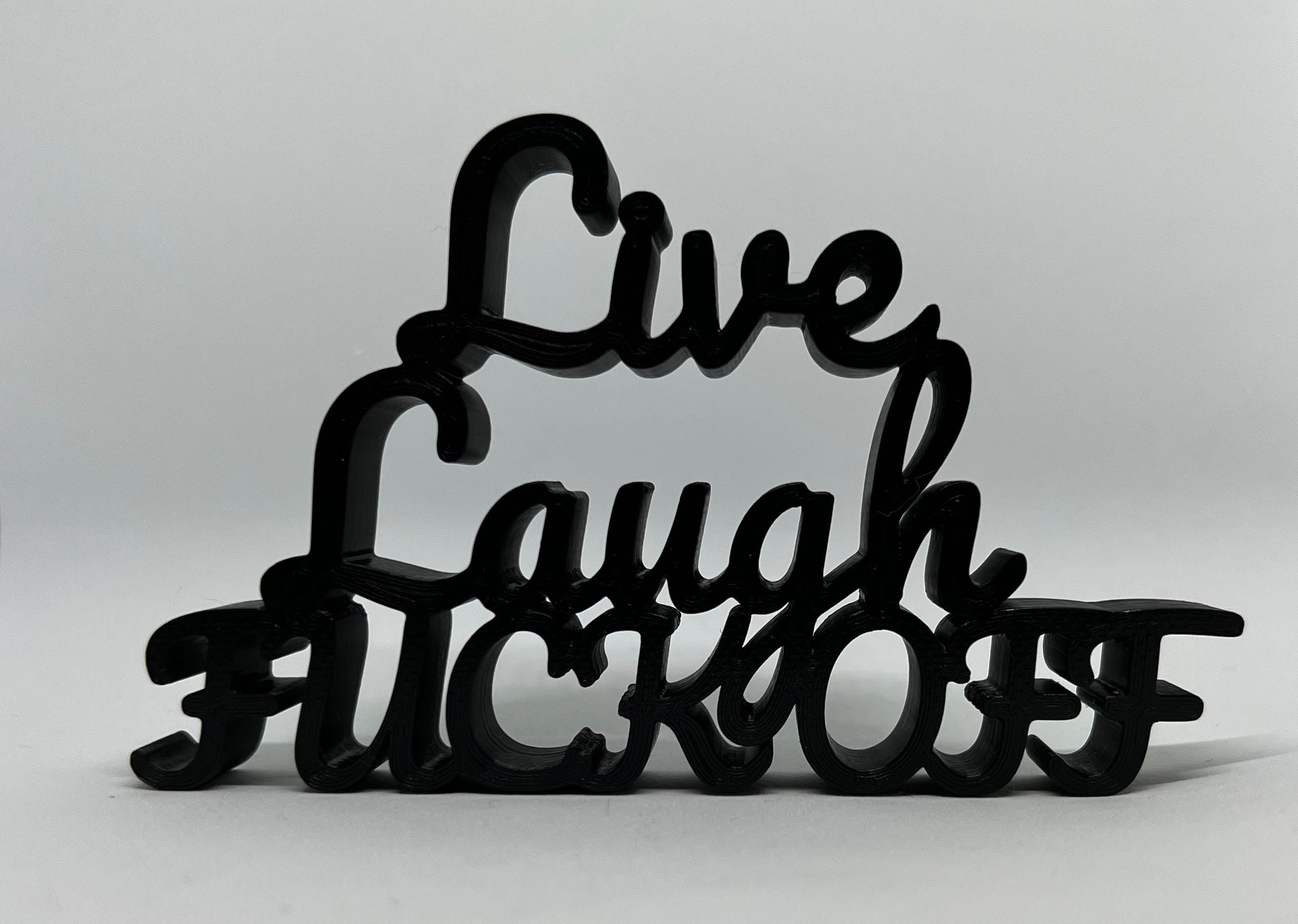 Live Laugh Fuck off a Parody of Live Laugh Love Funny Gag Gift - Etsy