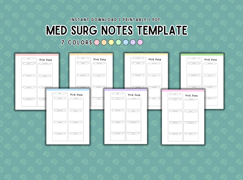 Nurse Note Taking Bundle, Nursing School Notes, Nursing Student, NCLEX ...